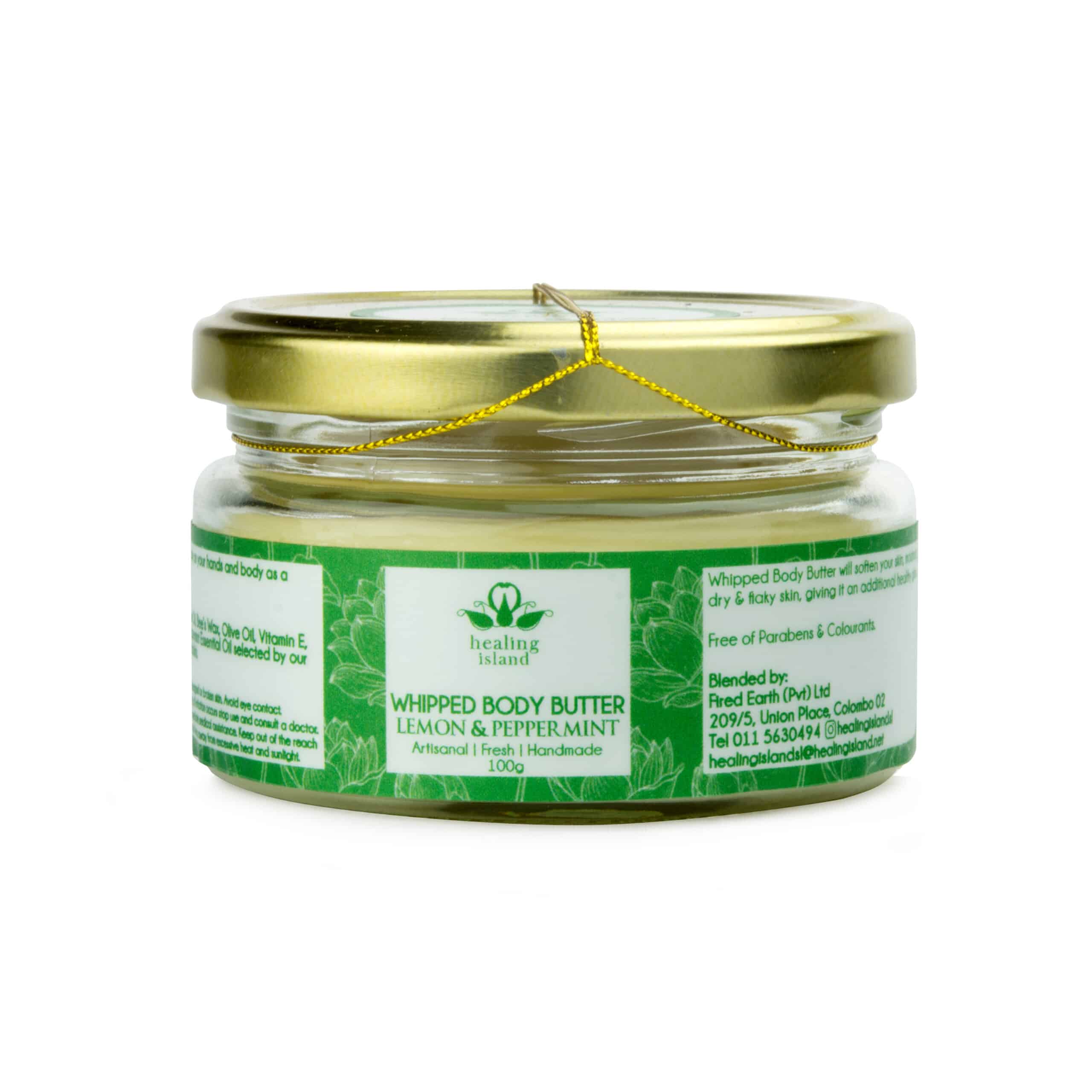 Whipped Body Butter (Lemon & Peppermint) - Healing Island